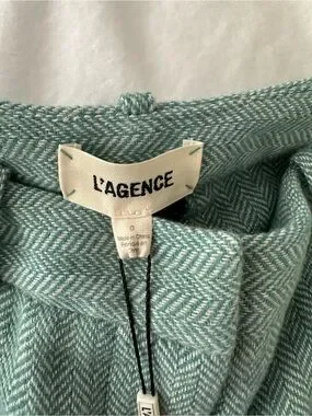 L'AGENCE | Pants & Jumpsuits | Lagence Pilar Wideleg Woolblend Pants In ...